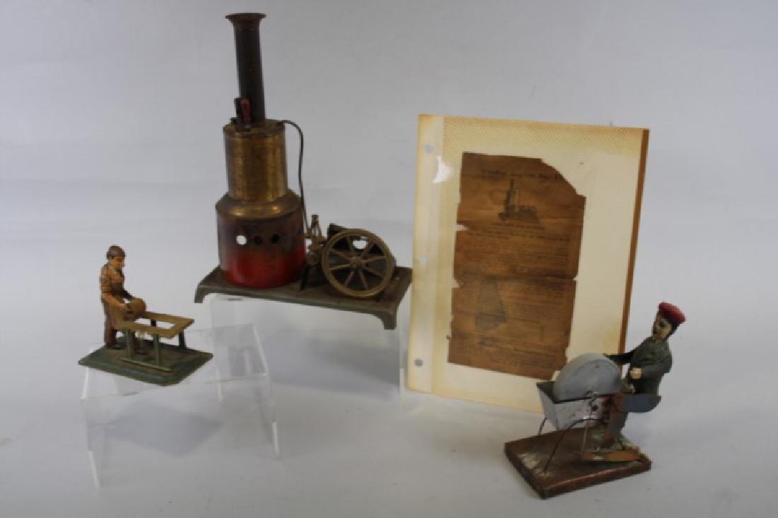 Weeden Toy Steam Engine #123 W/directions & Figures