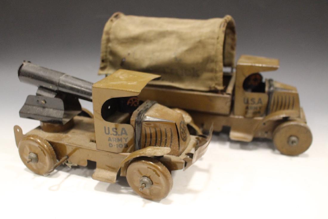 Vintage Lumar Marx Toy Army Truck