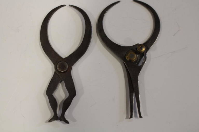 Early 19th C Dancing Leg & Figural Leg Calipers