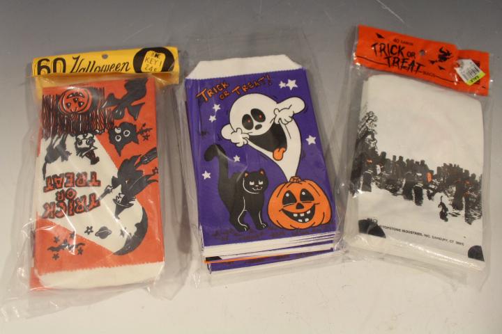 Unopened Packages Halloween Treat Bags