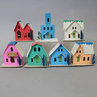 11 Putz Christmas Houses Japan