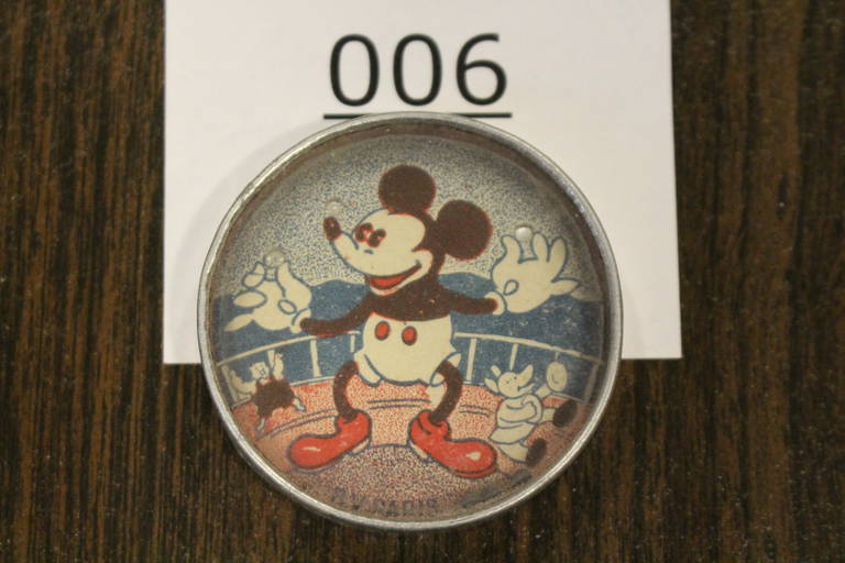 Mickey Mouse Dexterity Game W/ Embossed Back