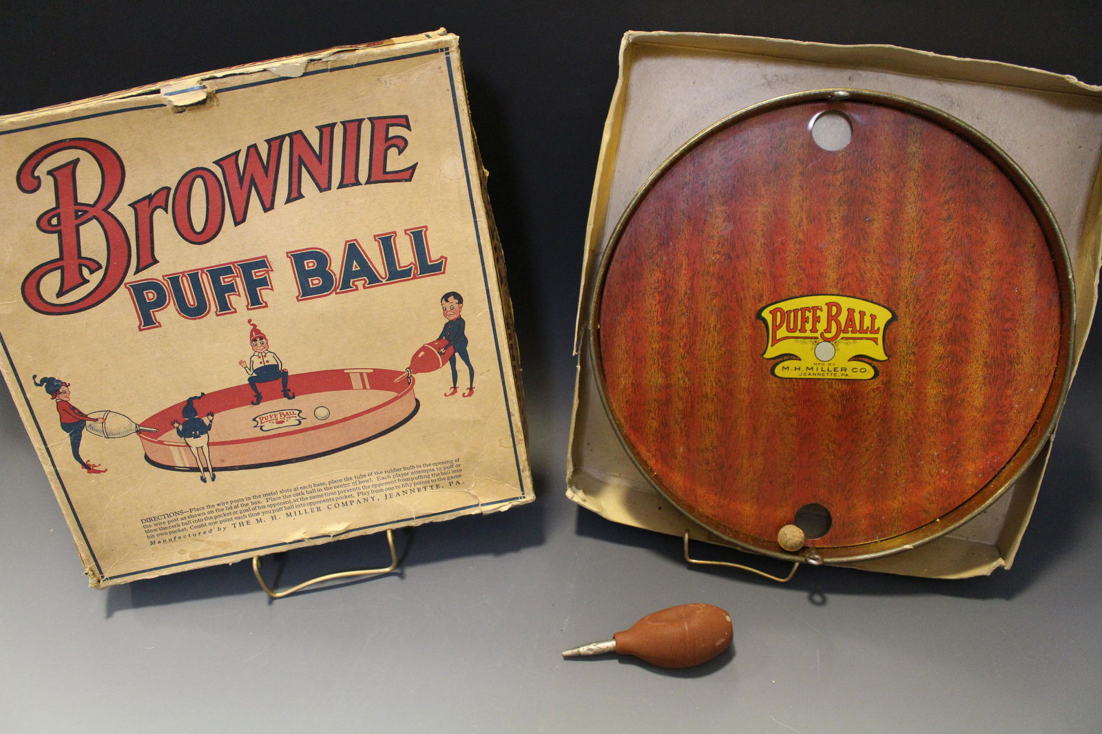 M.H. Miller Co, Brownie Puff Ball Race Game - Sep 12, 2021 | Stony ...