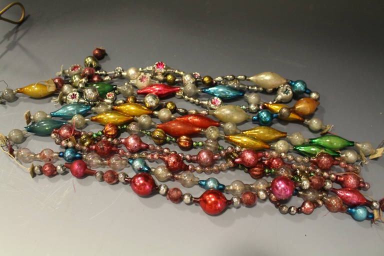 19th to 20th C Christmas Tree Blown Glass Garland - Sep 12, 2021 ...