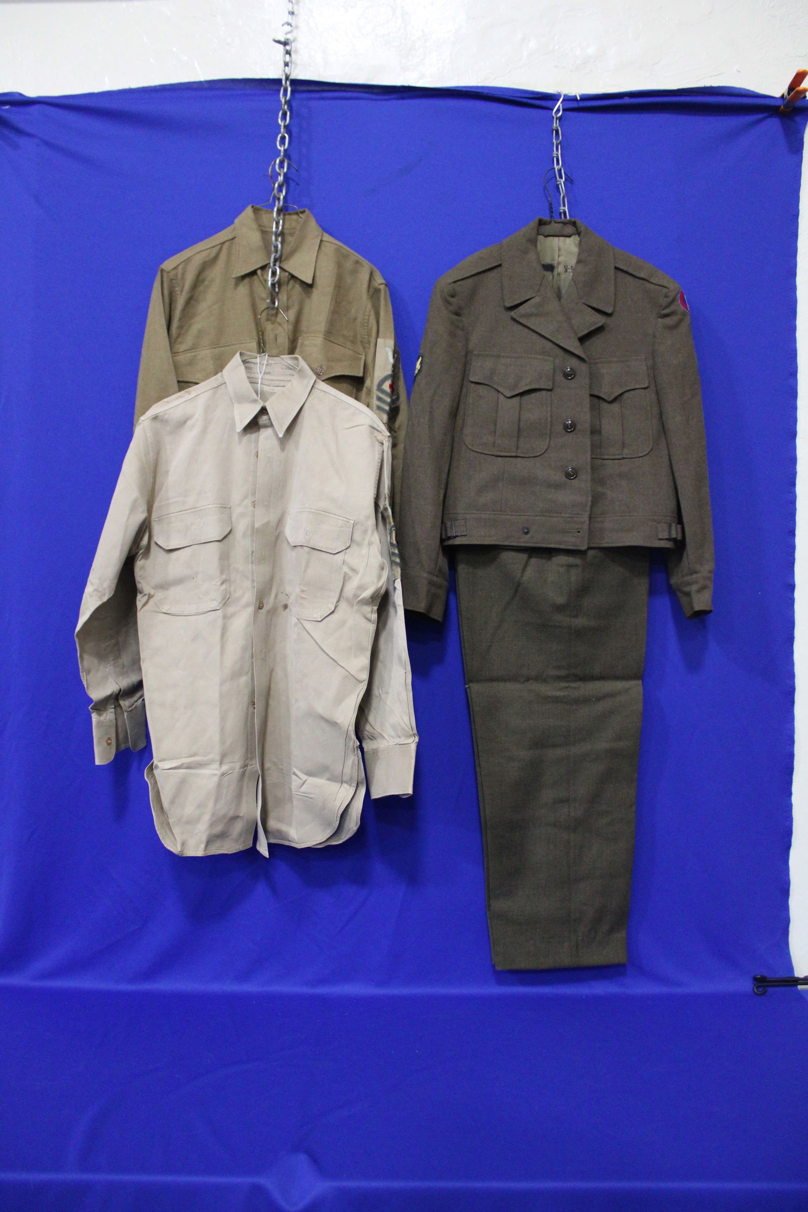 Wwii Usmc Corpsman & Army Specialist Uniforms Auction