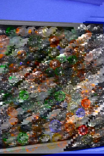 Marbles Colored, Frosted & Clear Glass