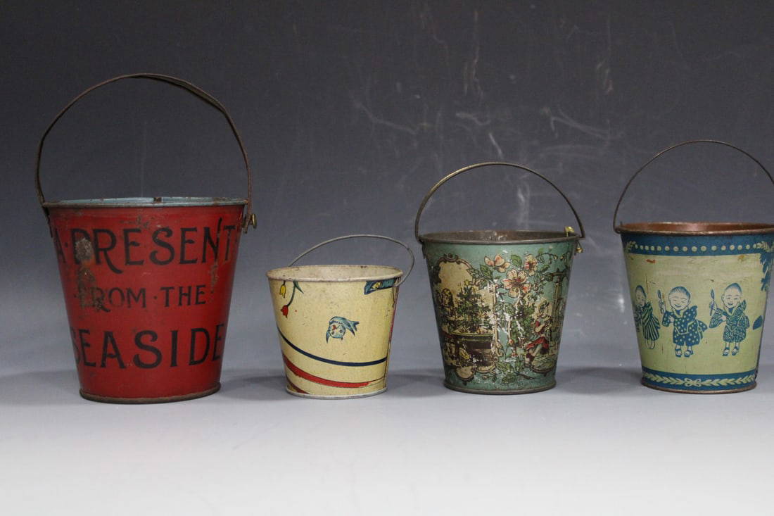 Early Miniature Child's Pails / Buckets Auction