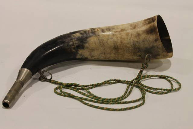 1800s Steer's Horn Fox Hunt Call Horn