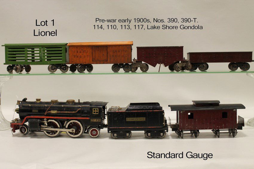 Early 1900s Lionel Train Set - Standard Gauge - Jul 13, 2014 | Stony ...