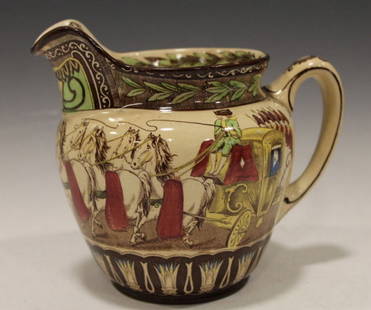 Antique Buffalo Pottery Cinderella Pitcher