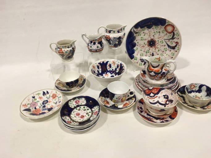 19th C Gaudy Welch Misc Patterns