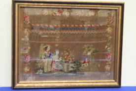 Ohio Quaker Pictorial Sampler - Oct 21, 2017 | Cowan's Auctions in OH