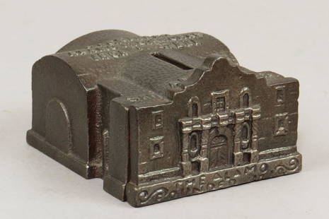 Bronze Alamo Iron Works Alamo Bookends