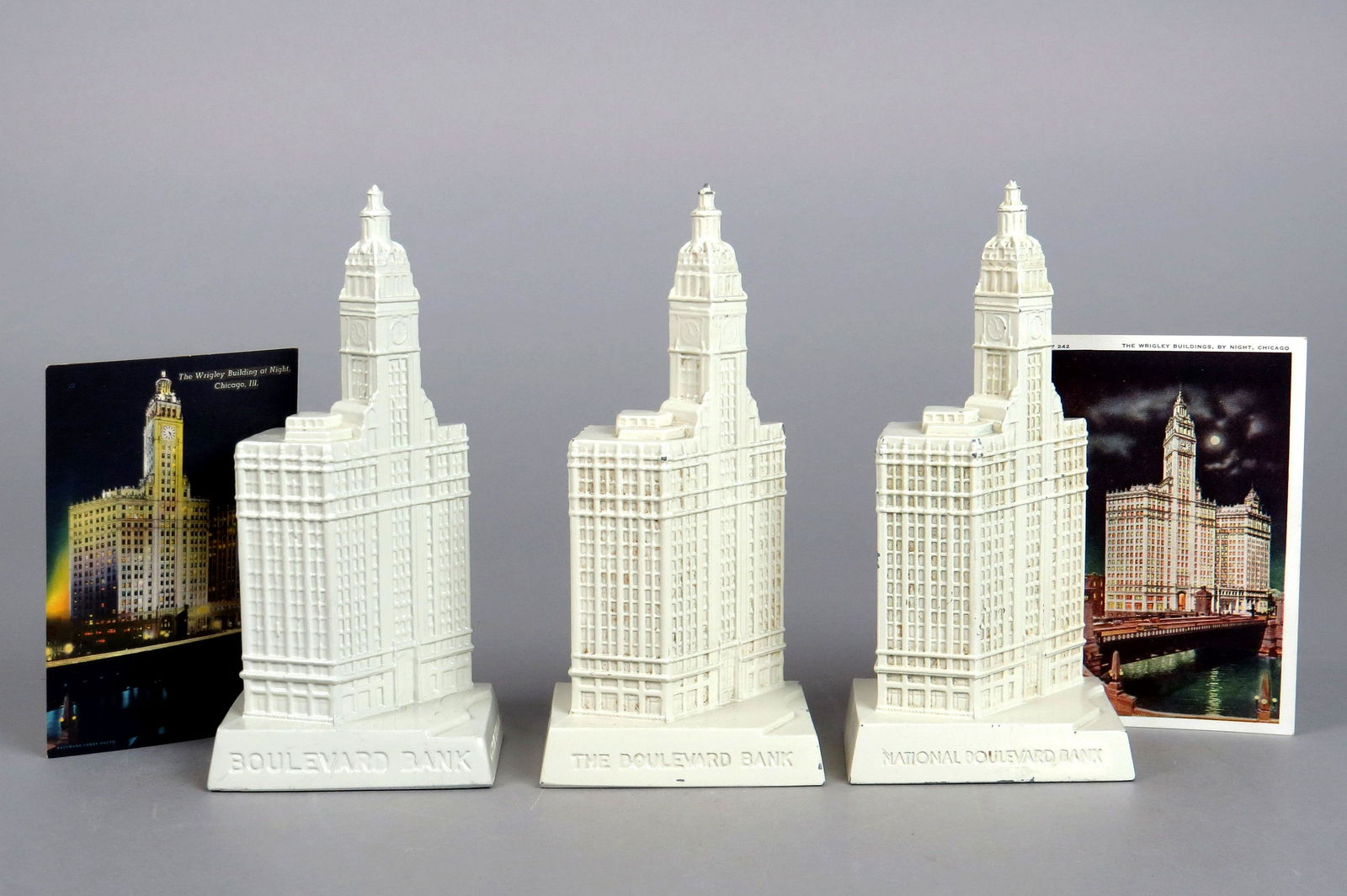 Lot of 3 PM Wrigley Building Bank and Pilot Models - Sep 27, 2019 | BP ...