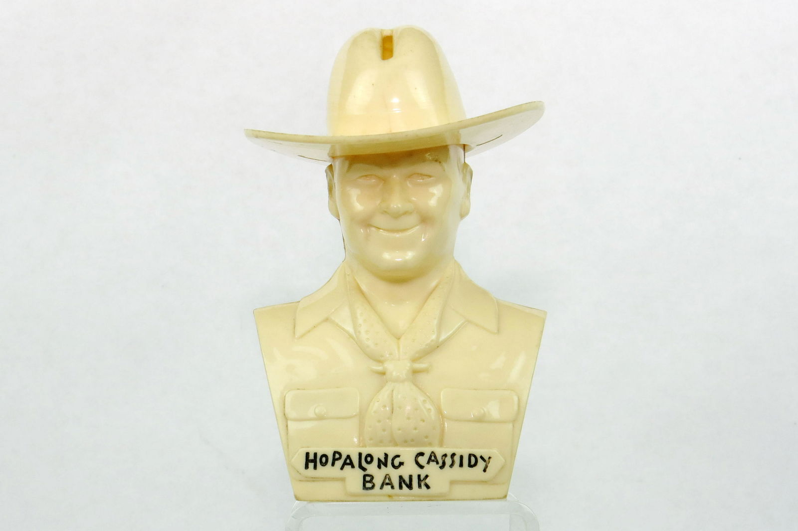 Plastic "Hopalong Cassidy Bank" - Sep 27, 2019 | BP Auctions in IL