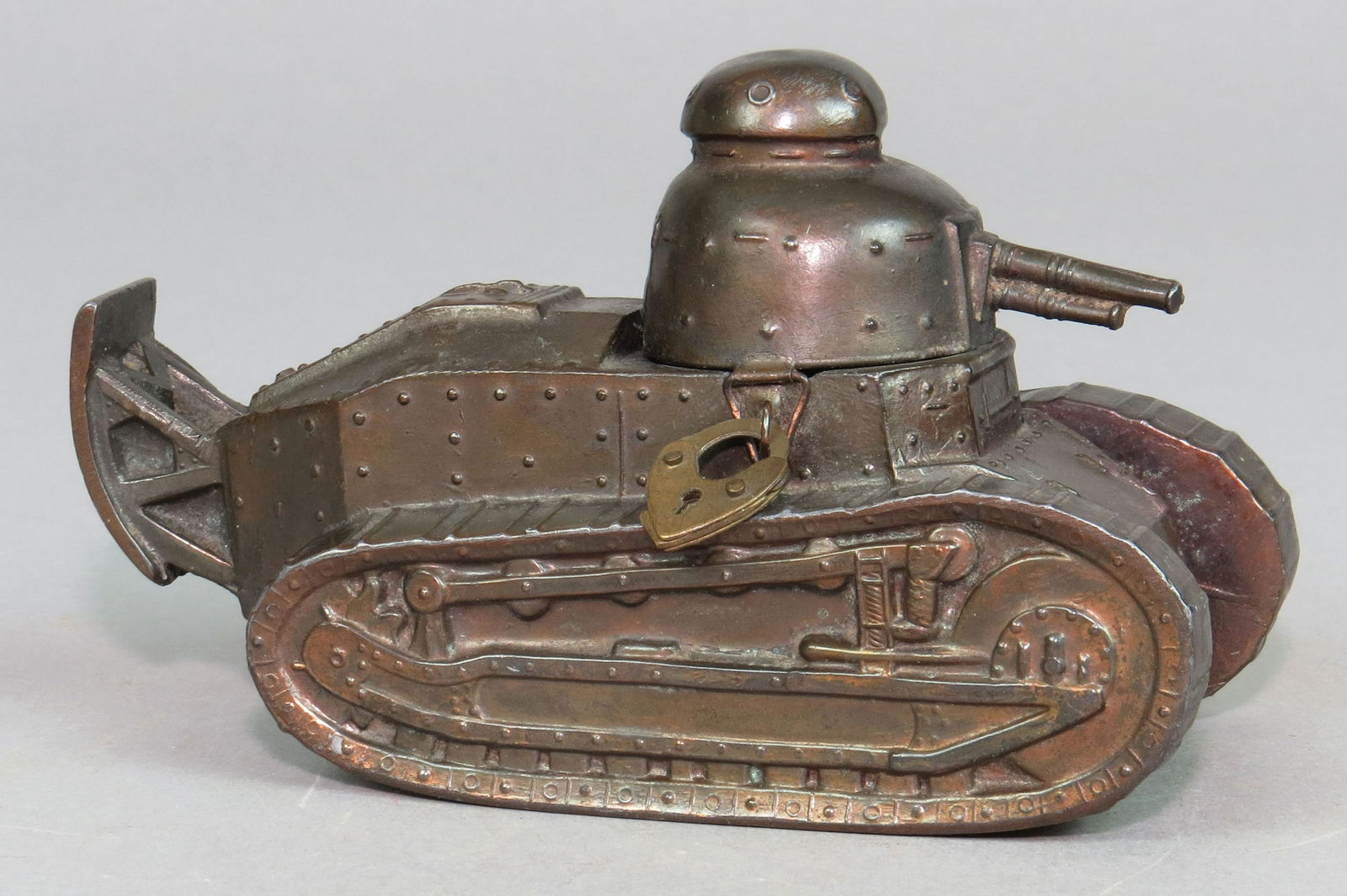 Lead Wwi Tank Bank