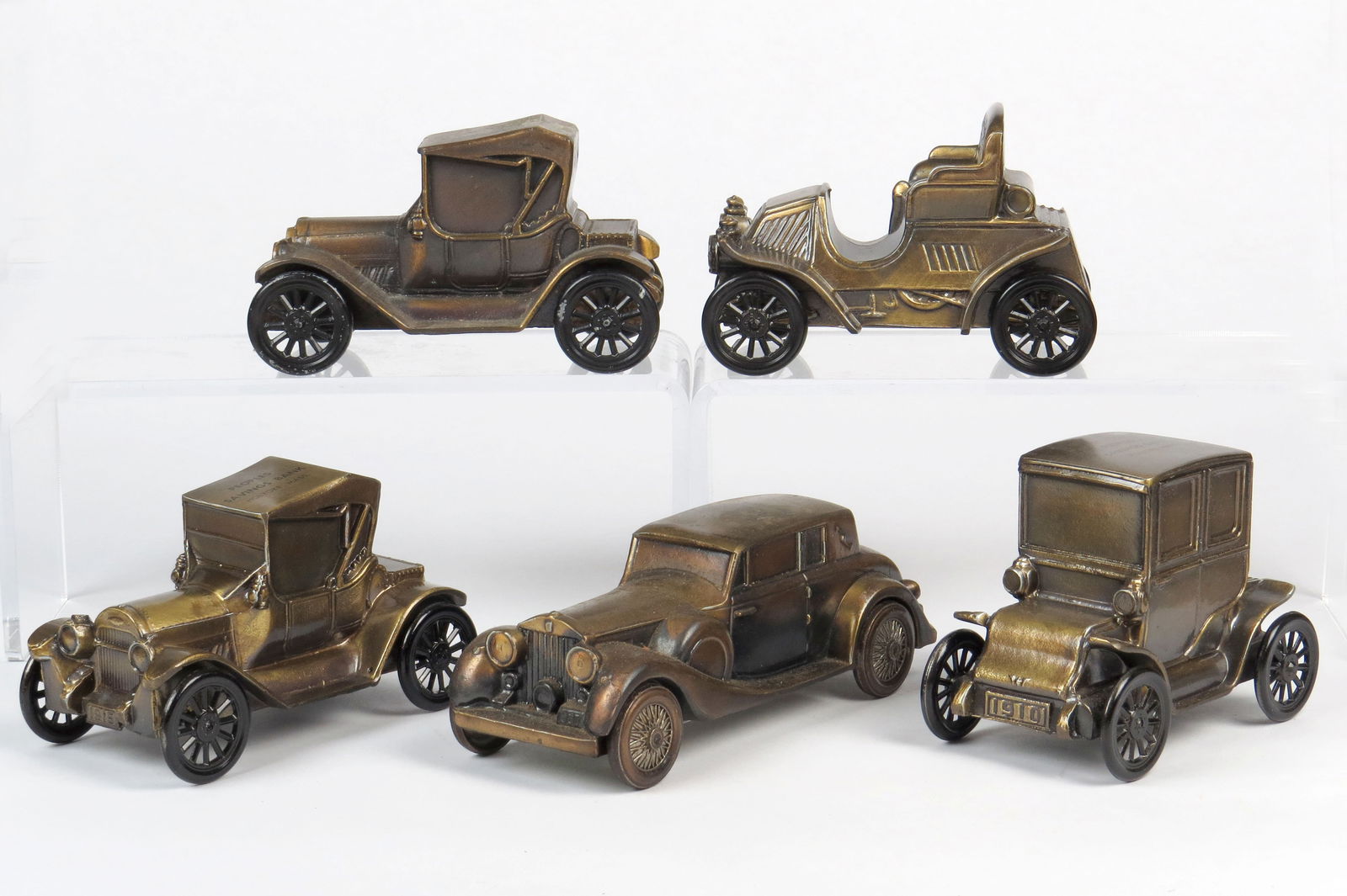 Lot Of 5 "banthrico" Auto Banks