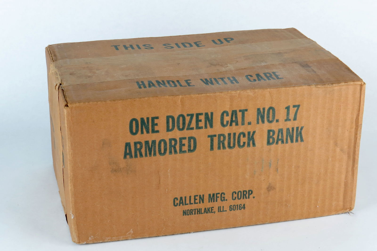 Lot Of 12 "armored Truck Banks" Auction