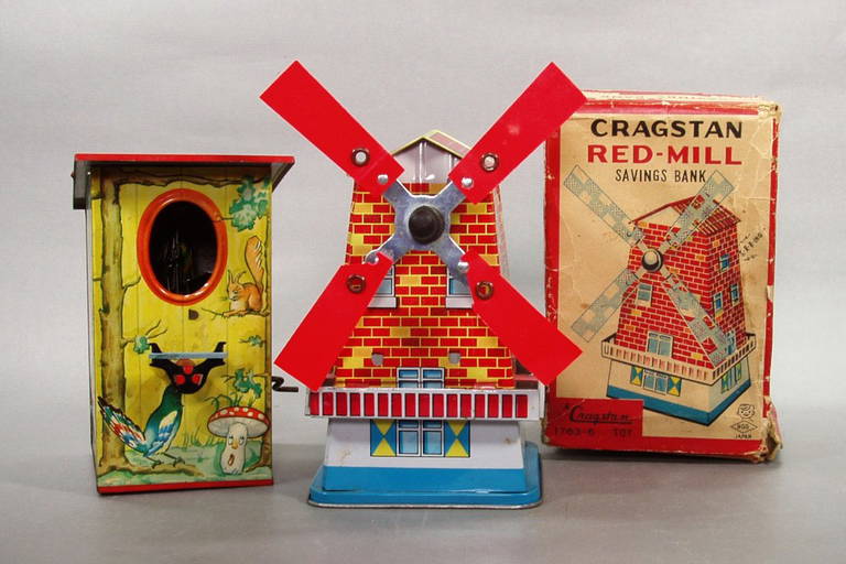 (2) Tim Mechanical Banks