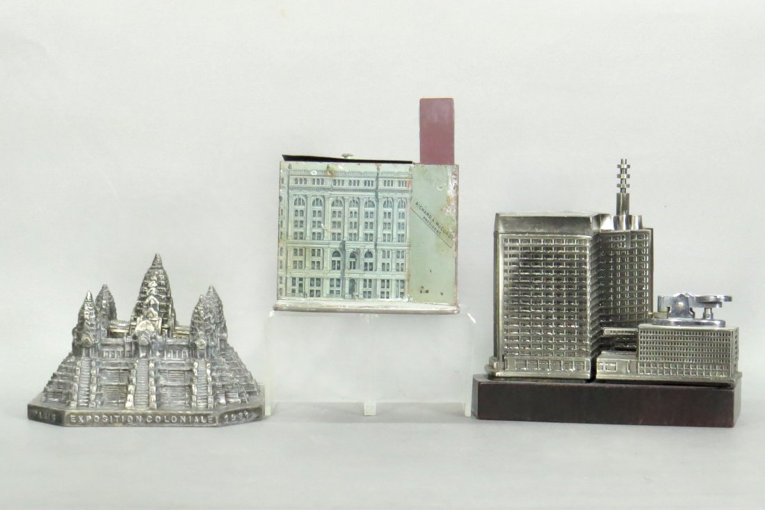Lot Of 3 Souvenir Buildings