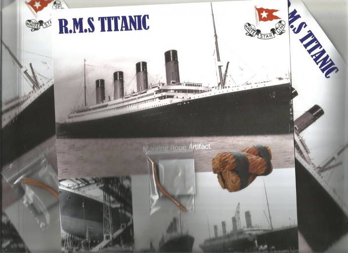THREE RMS Titanic Mooring Rope Presentation. We have - Jan 23, 2019 ...
