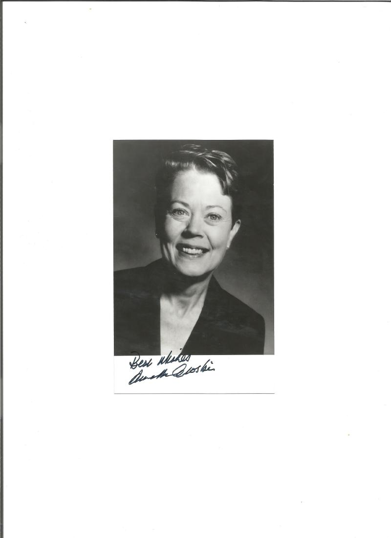 Annette Crosbie One Foot In The Grave Actress Signed