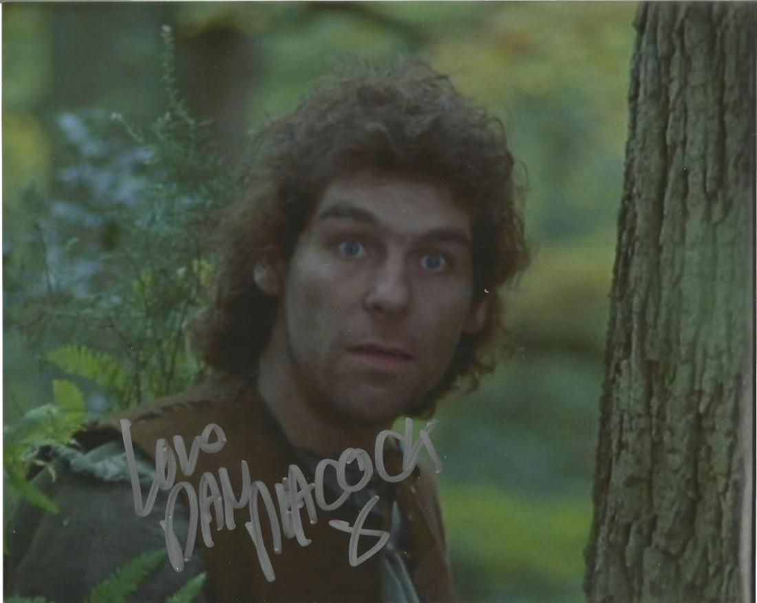 Daniel Peacock signed 10x8 colour photo from Robin Hood