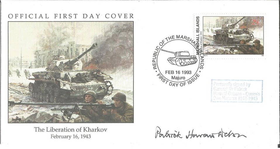 General Sir Patrick Howard Dobson Signed The Liberation