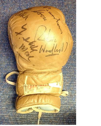 Vintage Boxing Glove Multi Signed By John Barnham, John