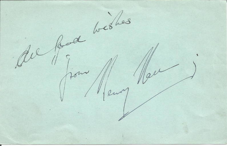 Henry Hall Bandleader signed autograph album page. - Apr 12, 2019 ...
