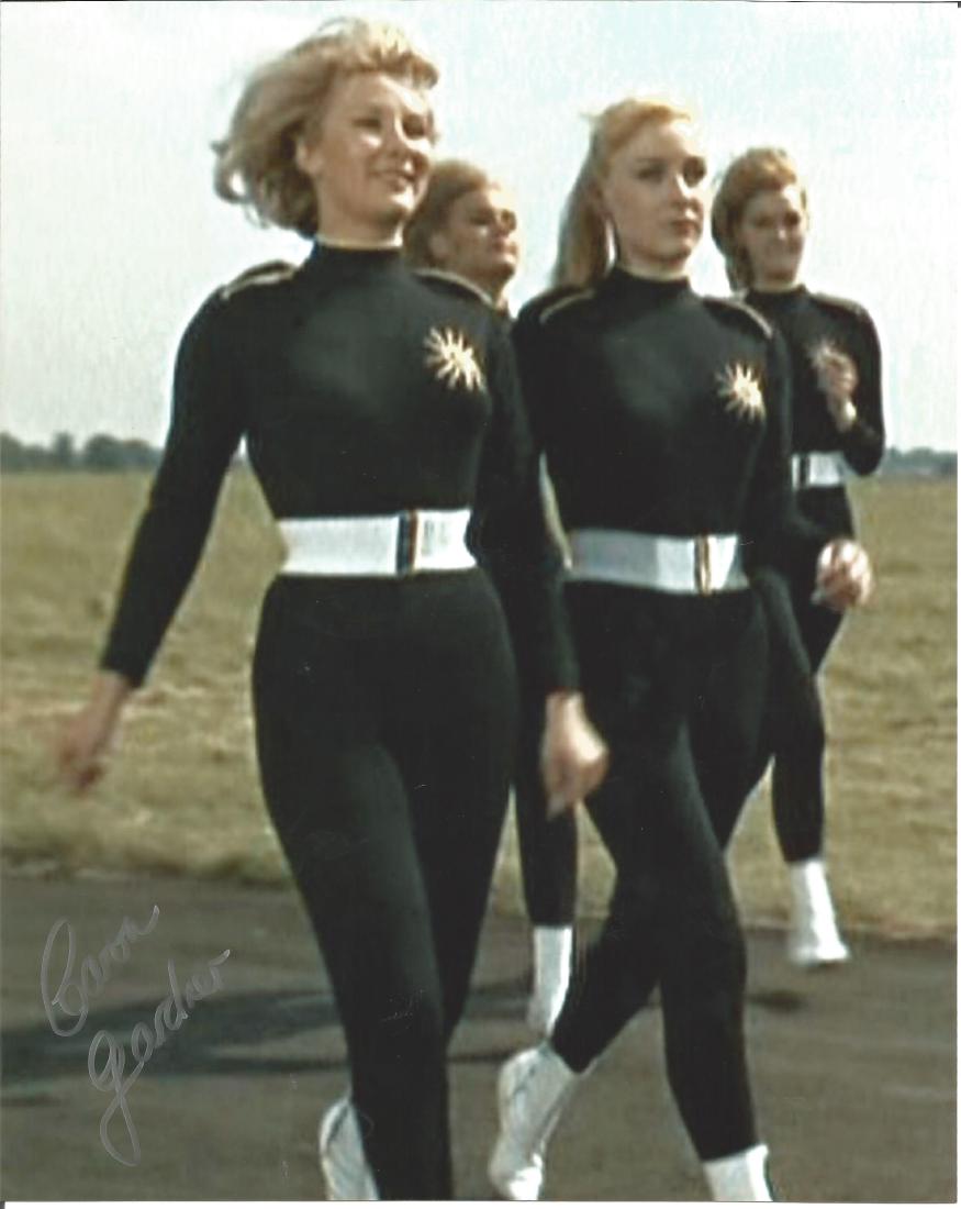 James Bond Caron Gardner Genuine Signed 10x8 Colour