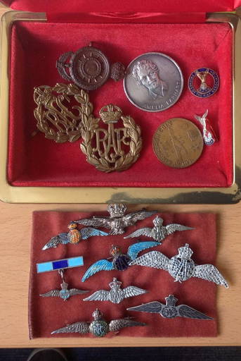 Raf Collection Includes 17, Badges, Tokens Rfc Badge