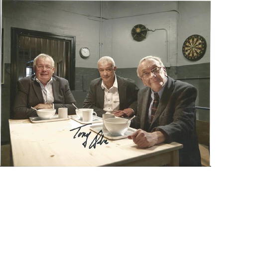Porridge , Tony Osoba 10x8 Signed Colour Photo. Tony
