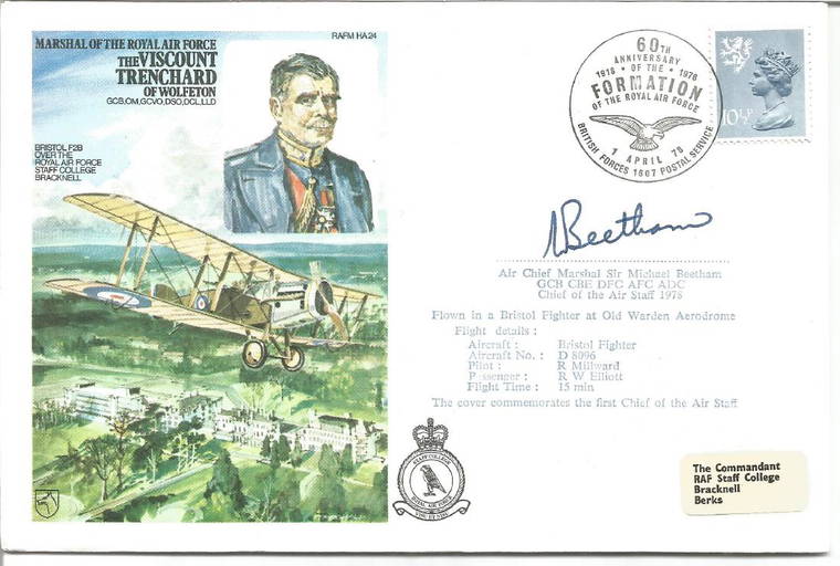 Marshal Of The Royal Air Force The Viscount Trenchard