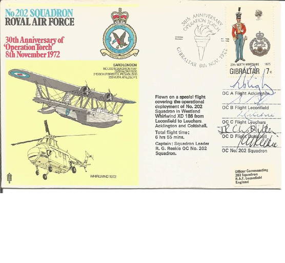 Sqn Ldr R G Reekie and other Flight Commanders signed - Jun 26, 2019 ...
