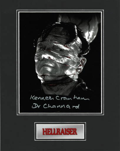 Kenneth Cranham Hellraiser Hand Signed 14x11 Display.