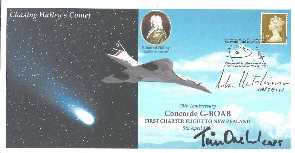 Concorde Captain Tim Orchard And Captain John