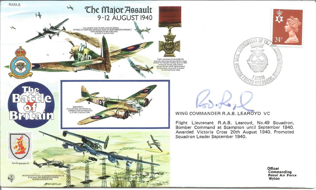 Wg Cdr Bob Doe DSO DFC WW2 BOB pilot signed 1990, 50th - Jul 24, 2019 ...