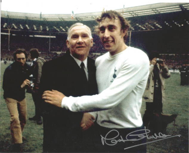 Martin Chivers signed 8x10 colour photo pictured with - Jul 26, 2019 ...