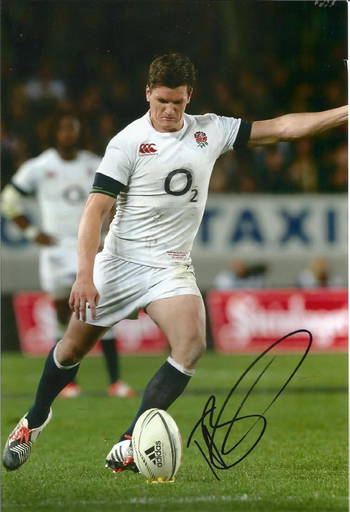 Freddie Burns Rugby Signed 12x8 Colour Photo. Good