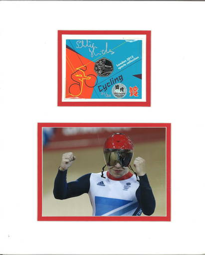 Philip Hindes Signed Commemorative 50pence Souvenir.