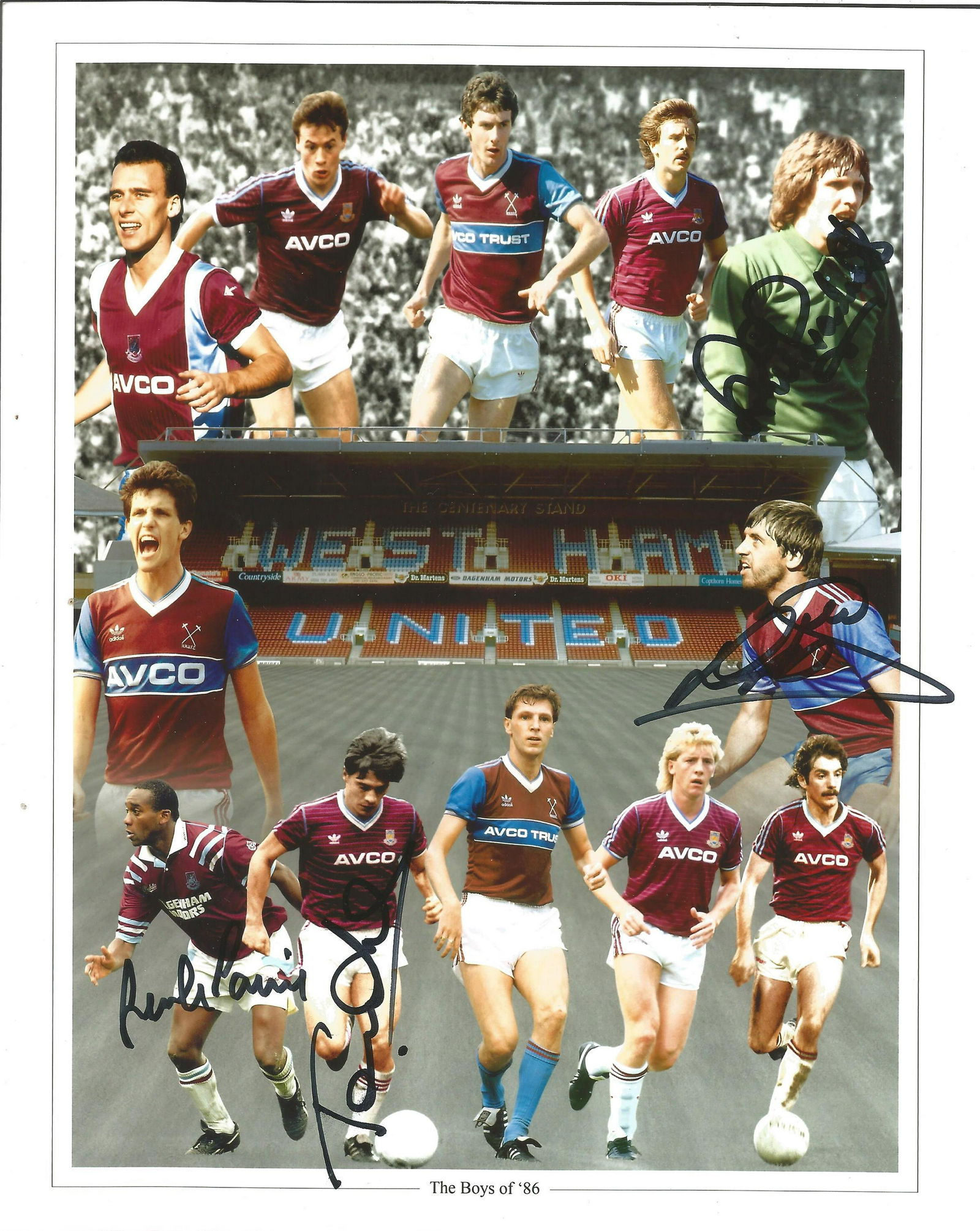 Football West Ham Boys of 86 10x8 colour photo signed - Aug 21, 2019 ...