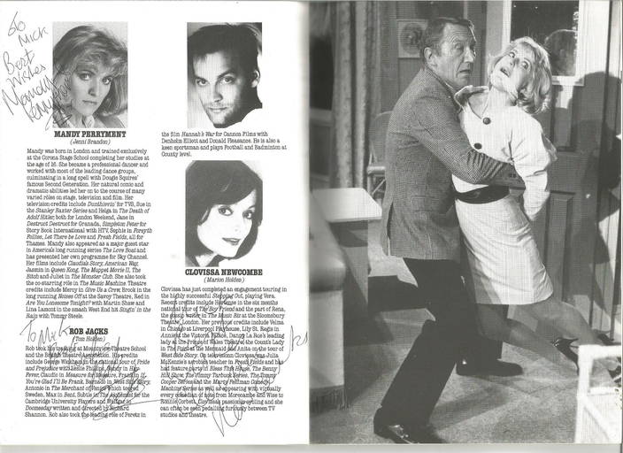 George Sewell, Kenneth Gilbert, Mandy Perryment, Rob