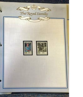 Various Royal Family And The Queen Mother Stamps