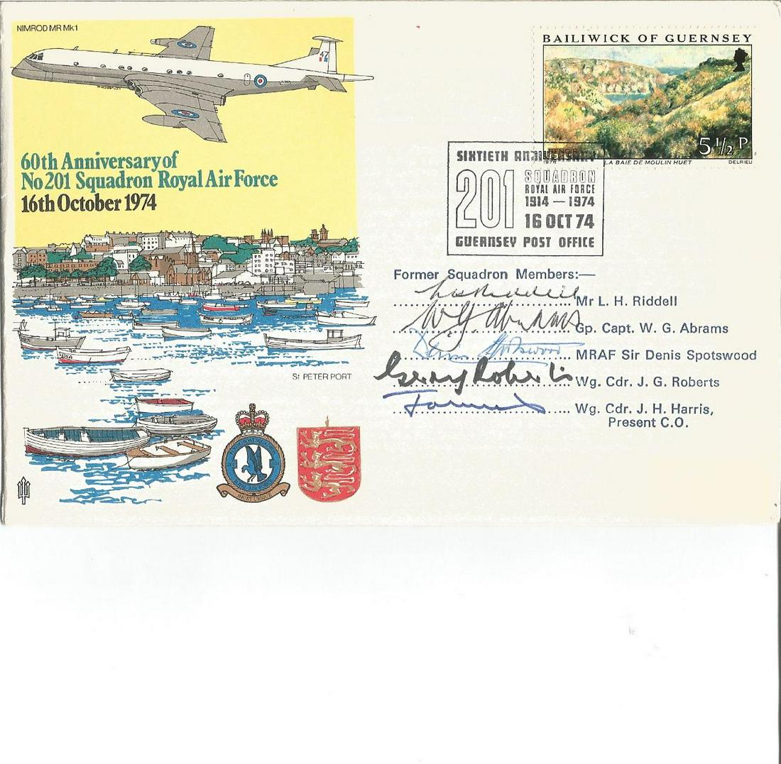 Raf Flown Cover 60th Anniversary Of No. 201 Squadron