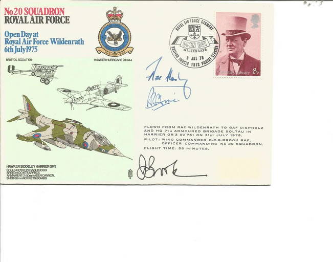 Raf Flown Cover No. 20 Squadron Royal Air Force Open