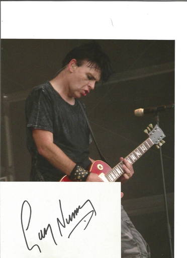 Gary Numan signed white card with 10x8 colour photo. - Sep 20, 2019 ...