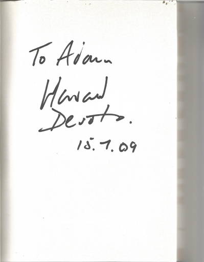 Howard Devoto Signed It Only Looks As If It Hurts