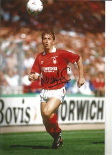 Football Nigel Jemson 12x8 Signed Colour Photo Pictured