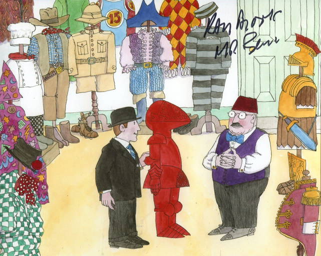 Mr Benn. 8x10 Inch Photo From The Childrens Tv Series